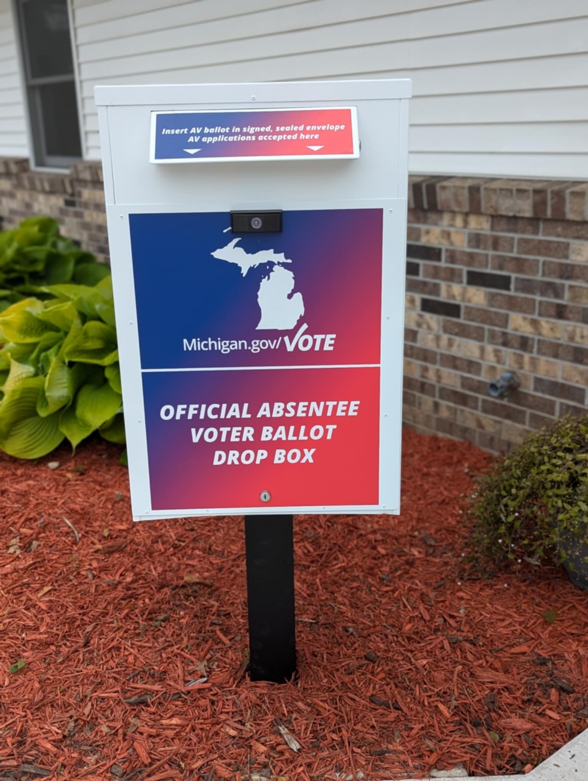 New Ballot Box Installed – Newfield Township